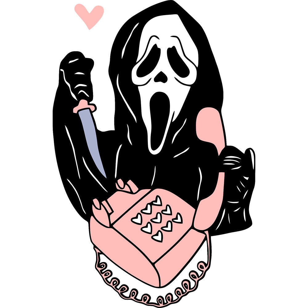 Estampa Aplicável Halloween Scream Face – Estampa Show